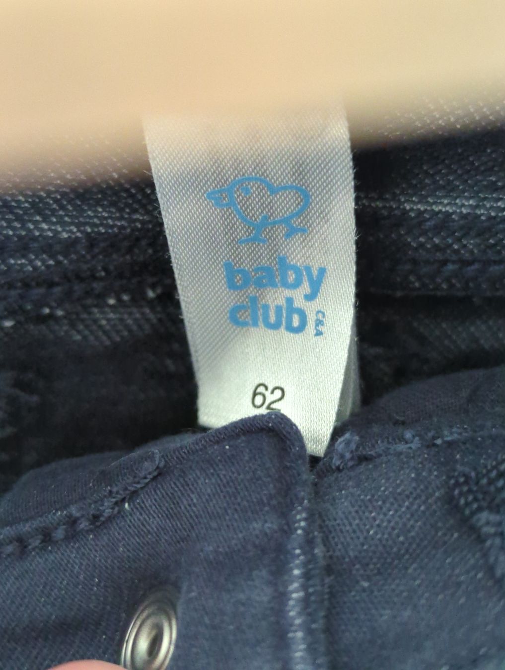 Baby Club Jeans Gr. 62 - Dunkelblau, Top Zustand! (Gebraucht) in ...