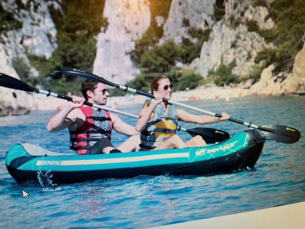 Kanu/Kajak Sevylor Madison aufblasbares Kajak für 1 oder 2 P (Neu ...