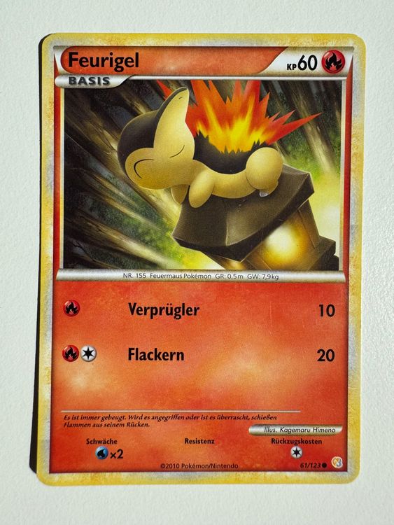 Cyndaquil / Feurigel (HS 61) - Common - DE (Gebraucht) in Gossau ZH für ...