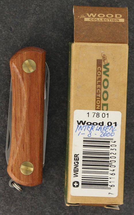 Wenger EKA Standard Wood Taschenmesser Sackmesser Selten Rar | Kaufen ...