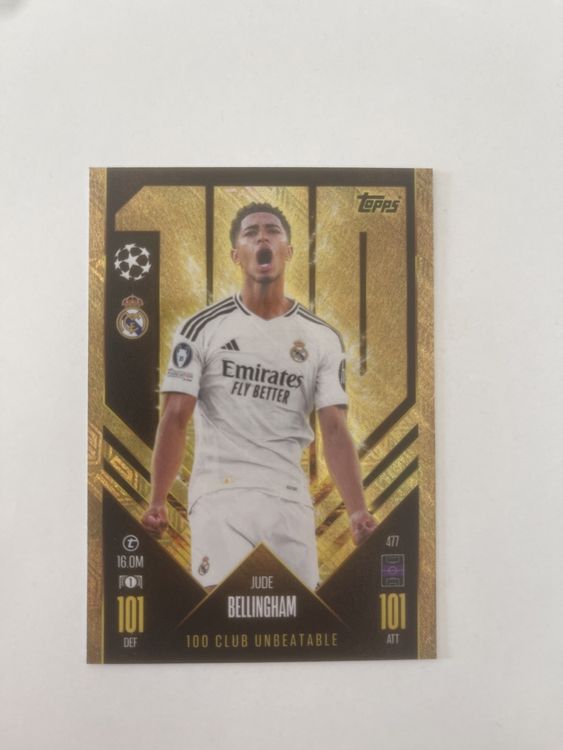 Topps Match Attax 2024/25 Jude Bellingham 100 Club | Kaufen auf Ricardo