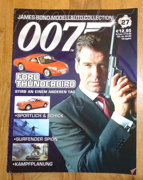 007 James Bond Heft Nr 27 #8201 (Gebraucht) in Wiebelskirchen für CHF 3 ...