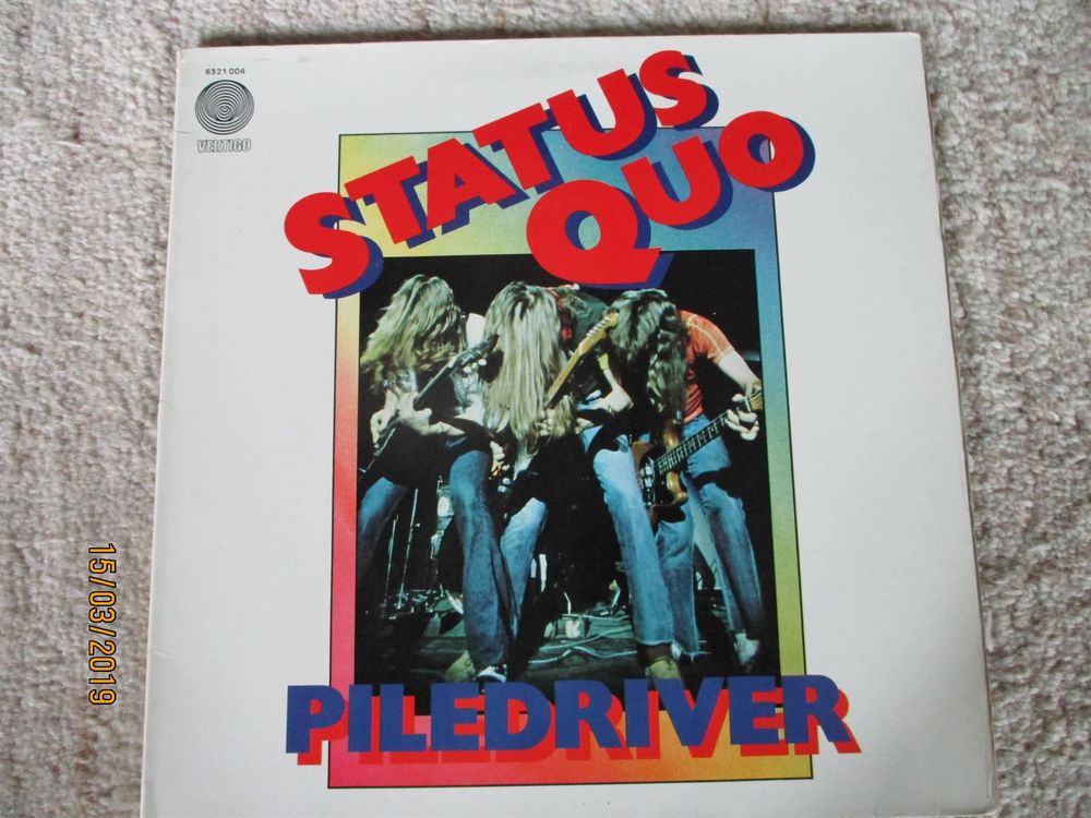 Status Quo – Piledriver (Gebraucht) in Liestal für CHF 9.5 – mit Lieferung auf Ricardo kaufen
