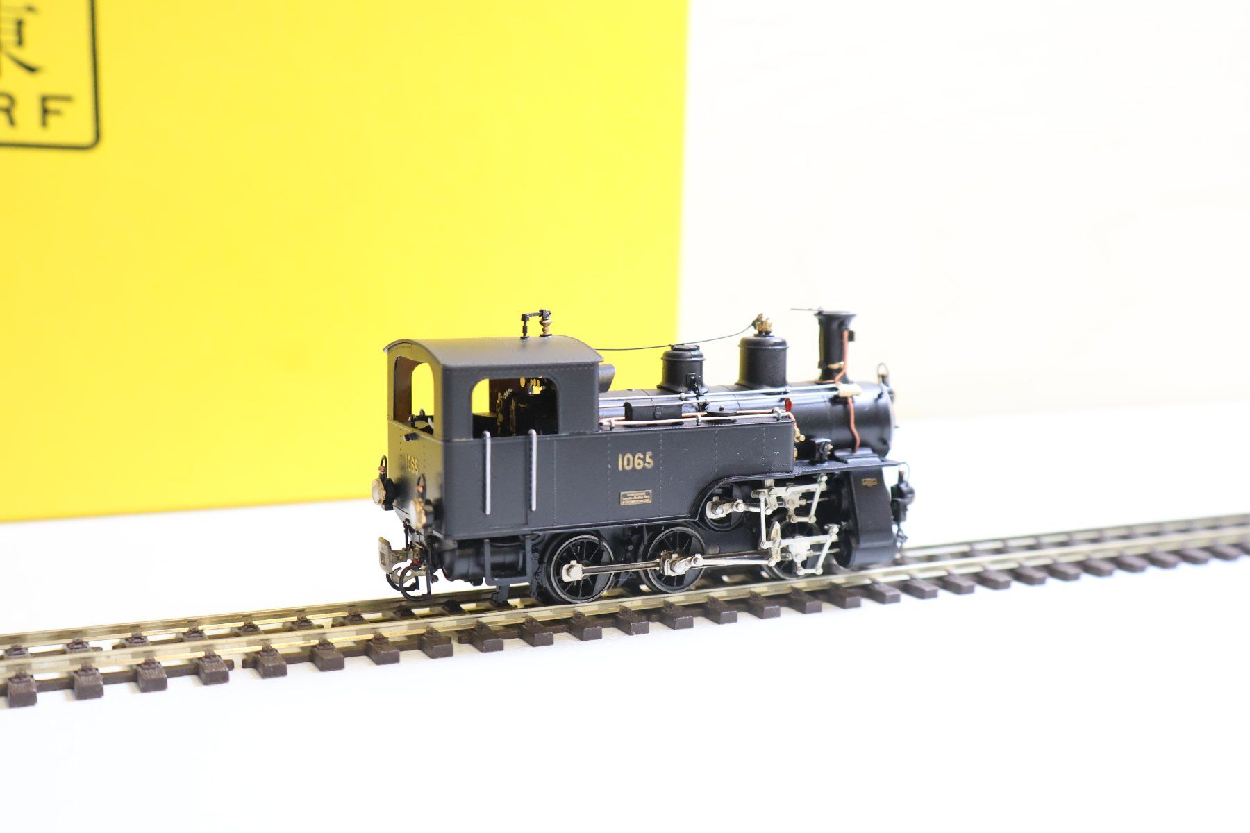 HRF Brünig Bahn Dampflok HG 3/3 - Messing Modell H0m (Gebraucht) in ...