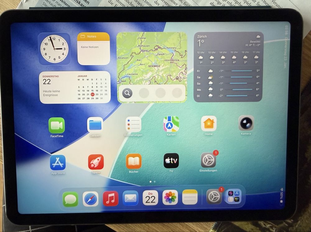 iPad air 11“ / 4. Generation/ 256 GB (Gebraucht) in Wiesendangen für ...