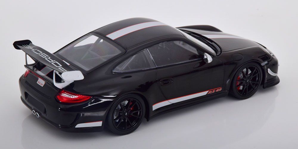 Porsche 911 (997) GT3 RS 4.0 2011 schwarz/silbe 1/18 PMA NEU (Neu und ...