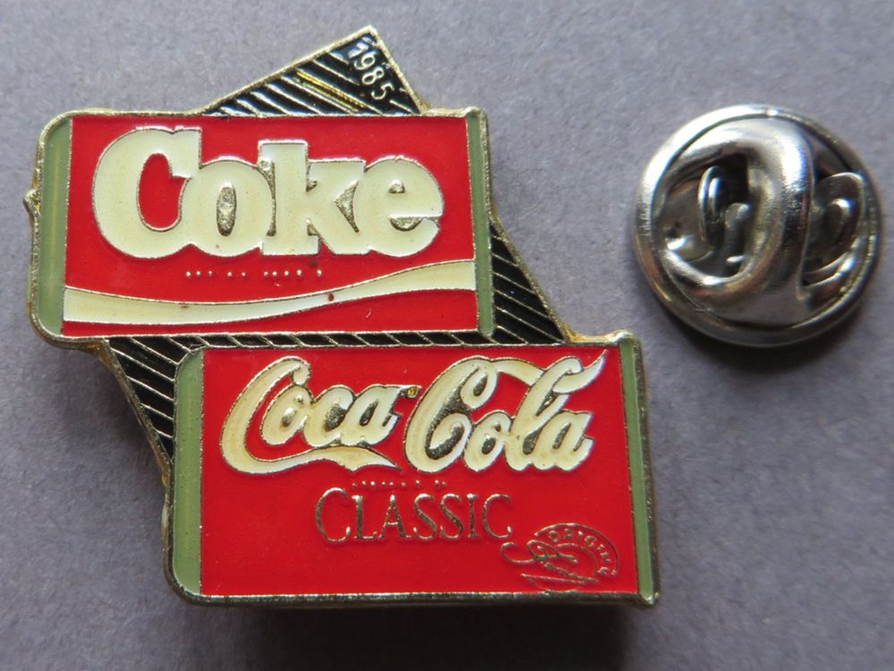 PIN, COCA-COLA CLASSIC 1985, COKE DOSE | Kaufen auf Ricardo