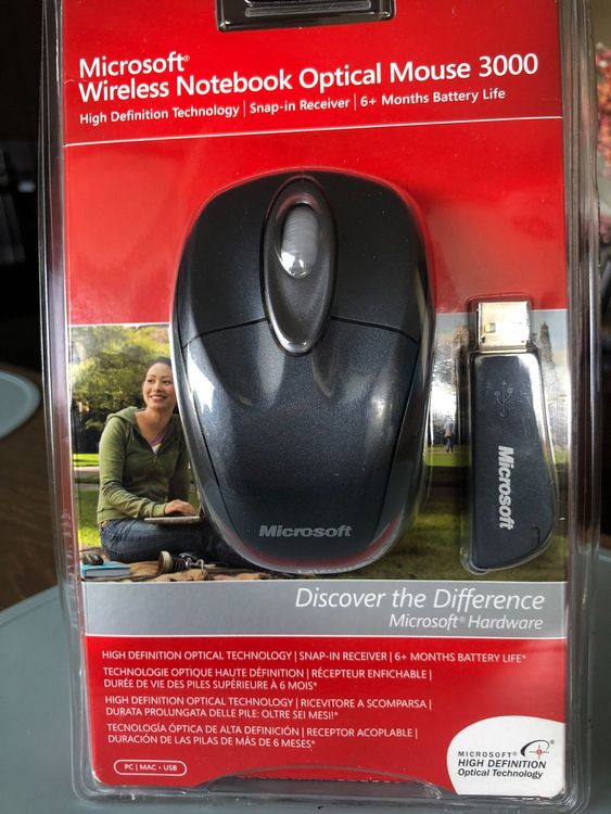 Microsoft Wireless Notebook Optical Mouse 3000 (Gebraucht) in Bubikon ...