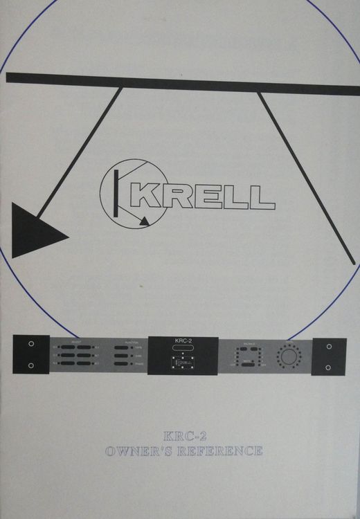 Krell Hifi Owner's Reference | Kaufen auf Ricardo