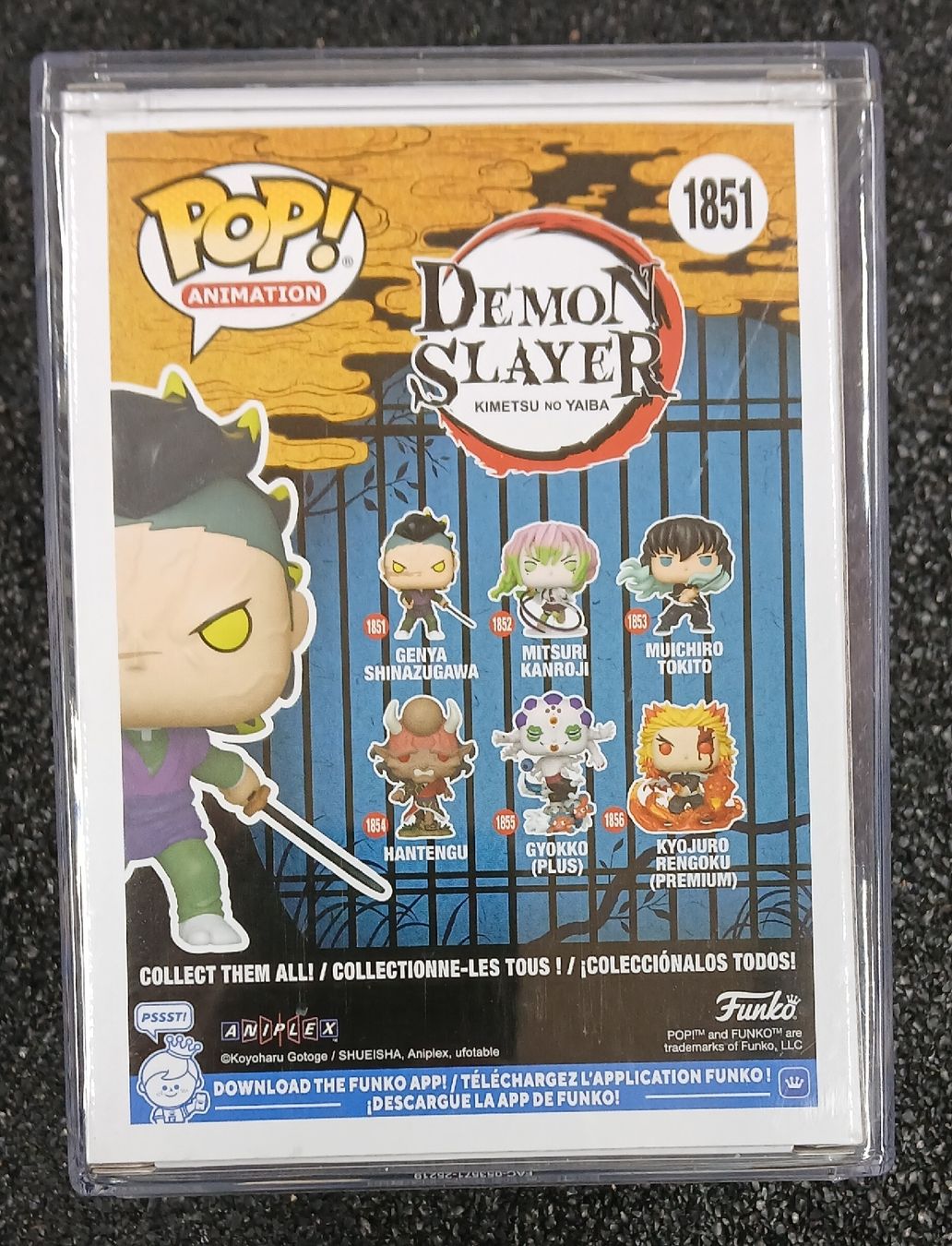 Funko Pop Demon Slayer Genya Shinazugawa 1851 Métallique! (Neuf (Voir ...