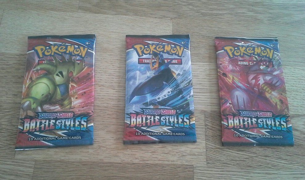 3 Booster - Pokémon - Battle Styles / Sword&Shield | Kaufen auf Ricardo