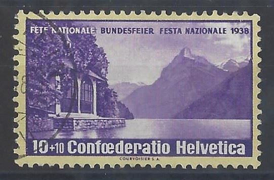 S3497 Pro Patria No B1z Oblitéré Gebraucht In Fleurier Für Chf 21
