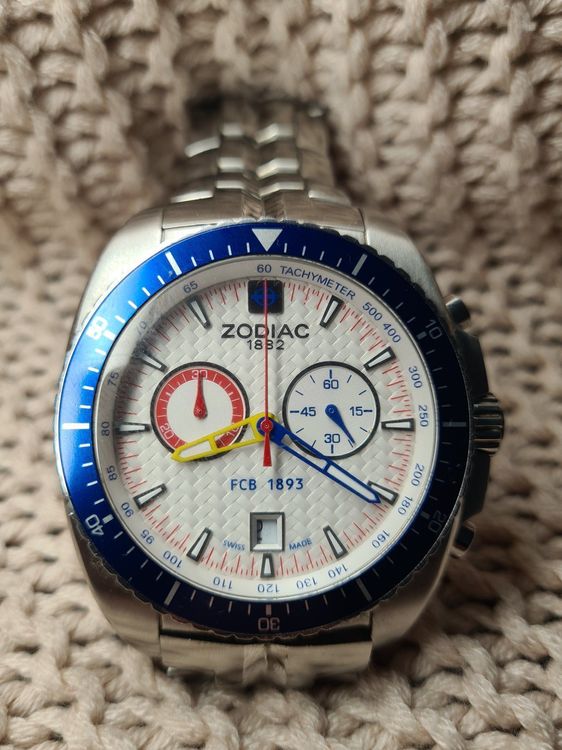 Zodiac FC Basel 1893 Uhr FCB ZO5520 Nr. 10336 SWISS MADE | Kaufen auf ...