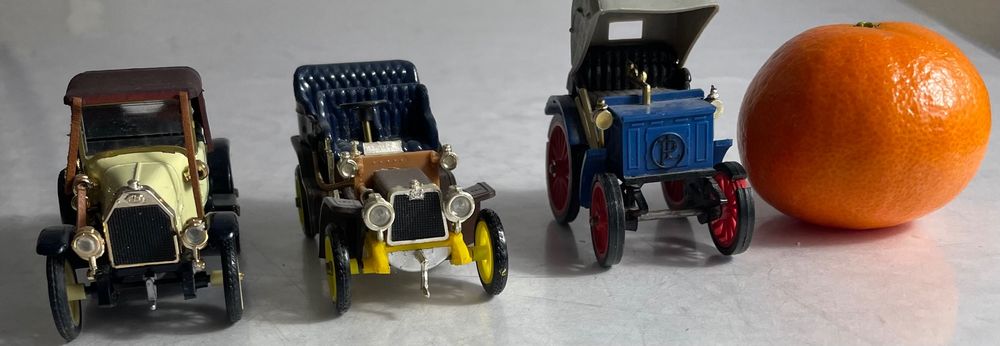 Vintage seltener Modell Auto Fiat Rio Modell 3 Stück (Gebraucht) in ...