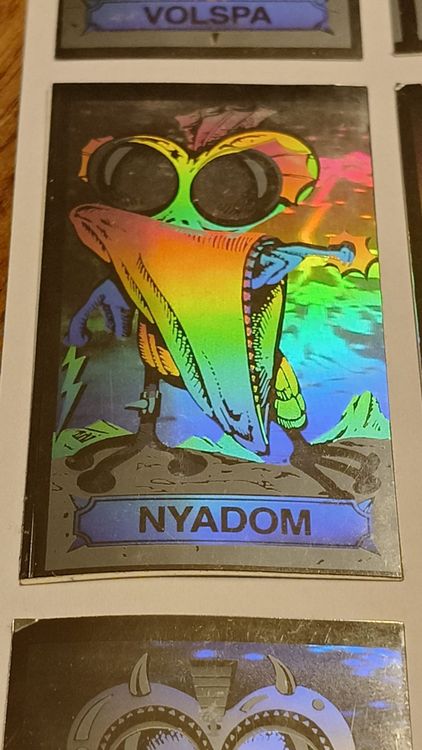 Barratt "Hologram" Karten (80's ?) (Gebraucht) in Zeiningen für CHF 20 ...