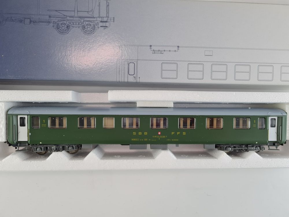 Tillig 74768 Personenwagen 1. Klasse SBB (1) H0 1:87 (Neu (gemäss Beschreibung)) in Blumenstein ...
