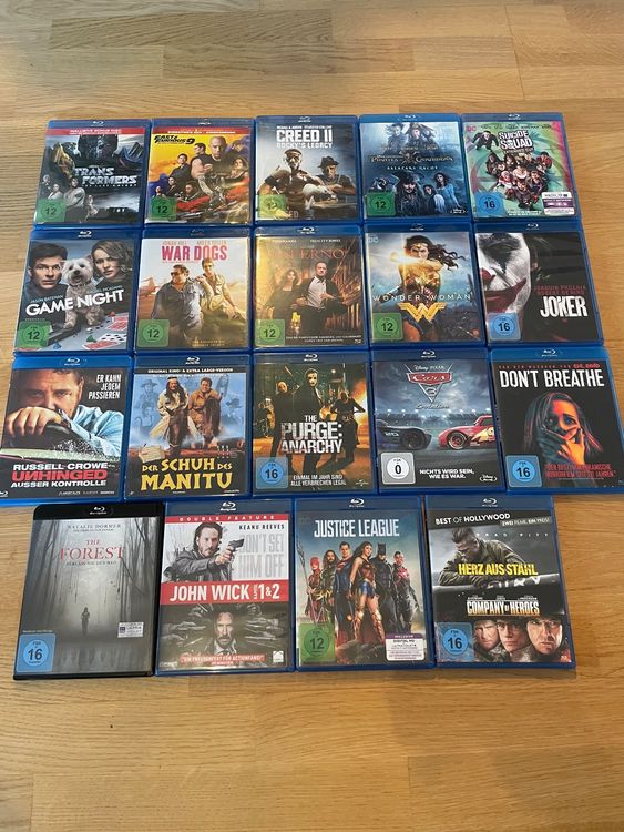 19 Blu-Ray Discs (Gebraucht) in Zürich für CHF 4 – mit Lieferung auf Ricardo kaufen