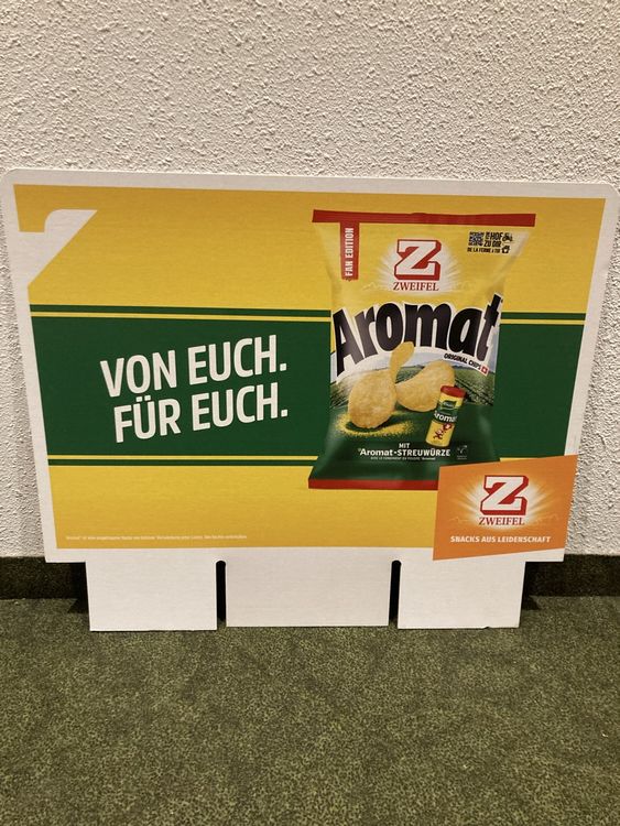 Aromat Zweifel Chips original Plakatkarton 58x50 Fan Edition (Gebraucht ...