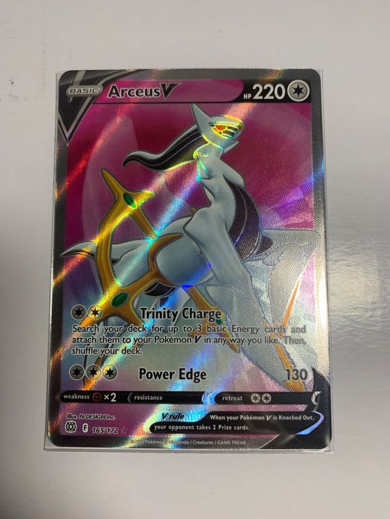 Pokemon Karte Arceus Full Art | Kaufen auf Ricardo