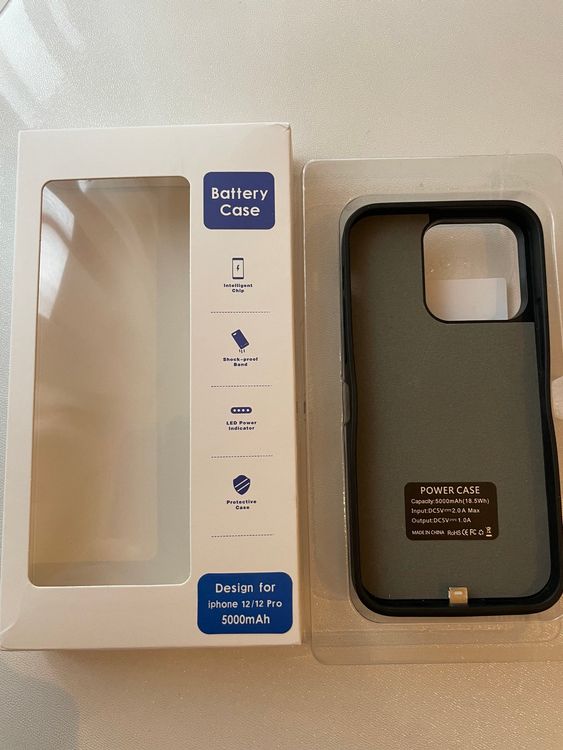 IPhone 12 pro Akku Case Akkuschutzhülle 5000mAh (Neu (gemäss Beschreibung)) in Arni AG für CHF ...