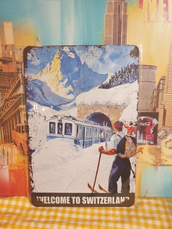 Schweiz Blechschild | Kaufen auf Ricardo