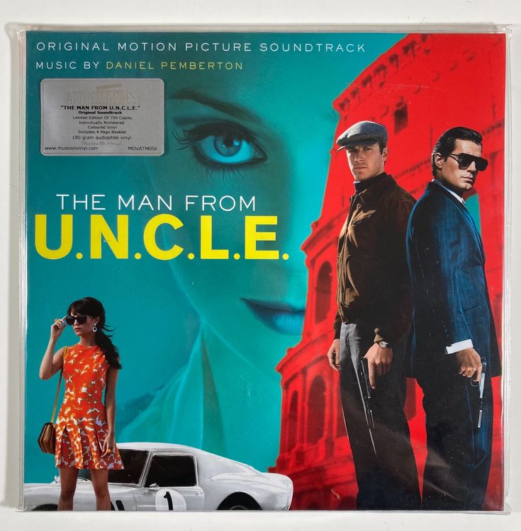 2LP - The Man From U.N.C.L.E Soundtrack Nr 450/750!! RAR!! (Neu und ...