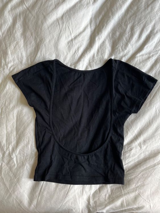 open back black cropped top (Neu (gemäss Beschreibung)) in Zürich für ...
