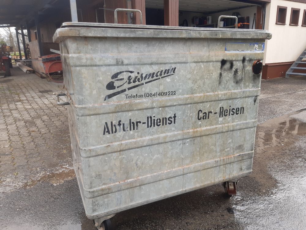 800 Liter Container (Gebraucht) in Staffelbach für CHF 41 – nur ...