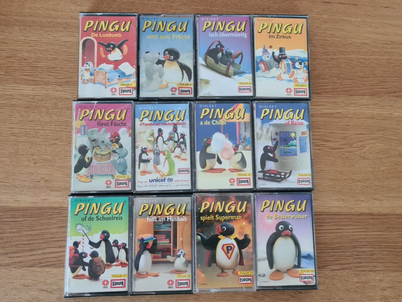 XXL Sammlung PINGU Kinder Hörspiel Kassetten Schweiz Dialekt (Gebraucht) in Winterthur für CHF ...