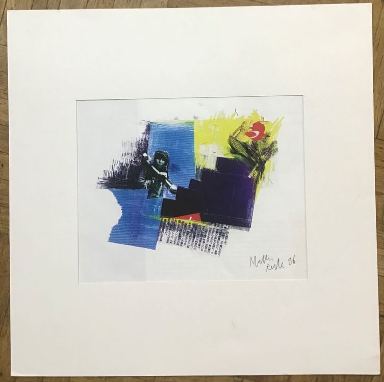 Sehr Interessante Serigraphie Unleserlich Signiert (Gebraucht) in Root für CHF 10 – mit ...