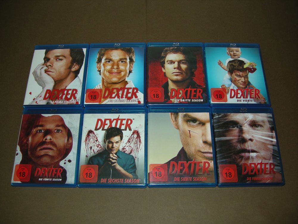 Dexter Komplette Serie Blu-Ray / Staffel 1 - 8 (Gebraucht) in Aarau für ...