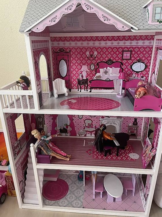 Barbie Puppenhaus Aus Holz