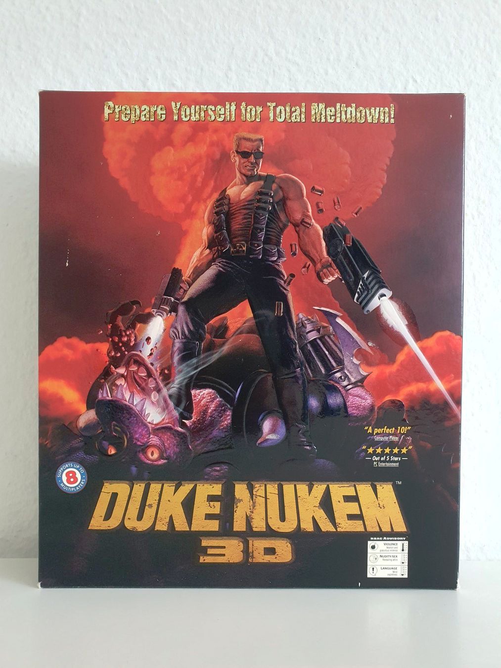 PC Game Duke Nukem 3D (1996) US Big Box + Guide mit CD (Gebraucht) in ...