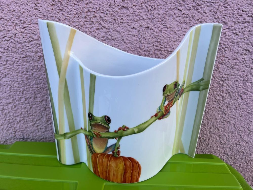 Vase Frösche ( Kaiser ) (Gebraucht) in Egg b. Zürich für CHF 17 – mit ...