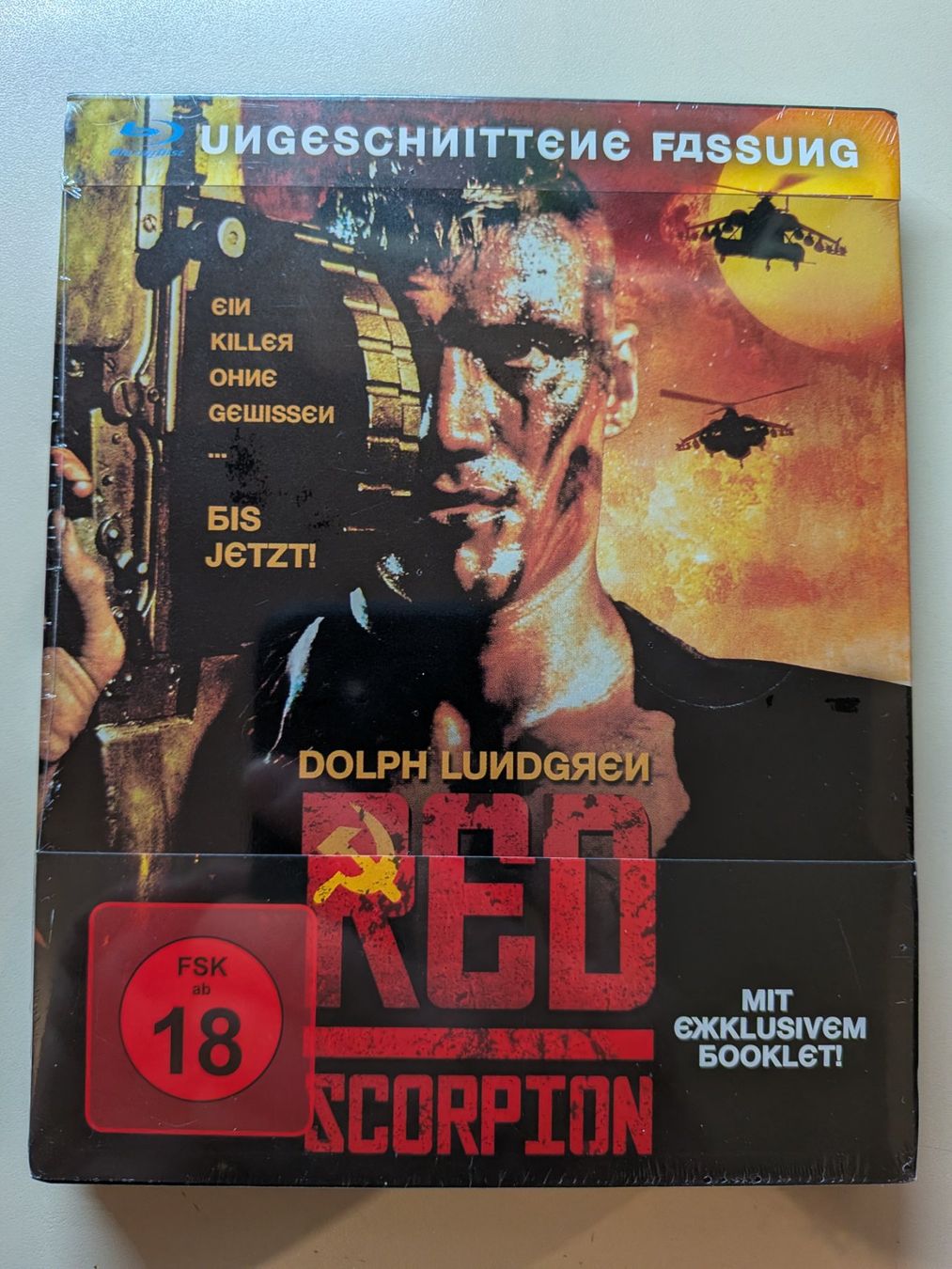 Red Scorpion - Steelbook/Unrated Version [Blu-ray/neu&OVP] (Neu und ...