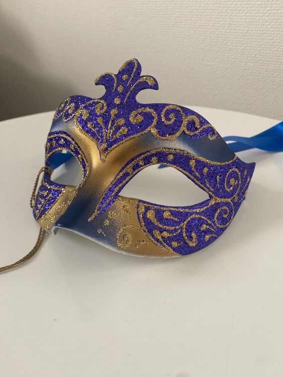Original venezianische Maske, handbemalt (Neu (gemäss Beschreibung)) in ...