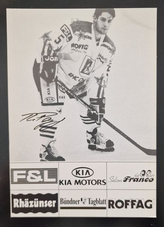 Robert Papp orig. Autogrammkarte inkl. Signatur (Gebraucht) in Chur für ...