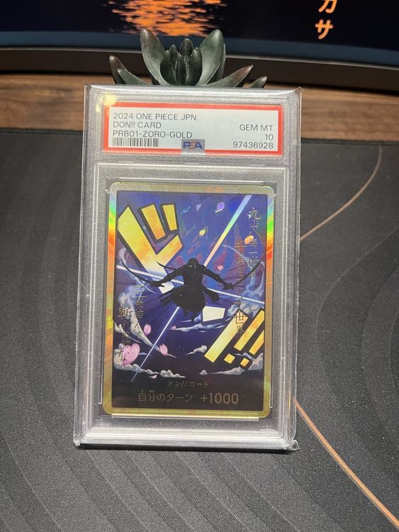 One Piece Card Game - PRB Gold Zoro Don - JP - PSA 10 (Neu und ...