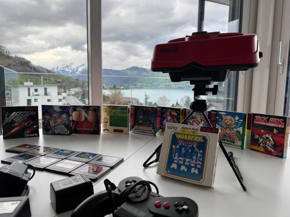 Nintendo Virtual Boy Sammlung inkl. Space Invaders (Gebraucht) in ...