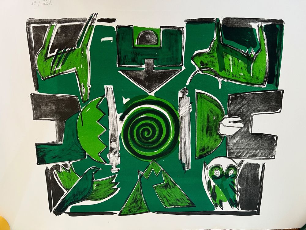 Lithographie de Thomas Birve « Le cycle de la vie » (Gebraucht) in ...