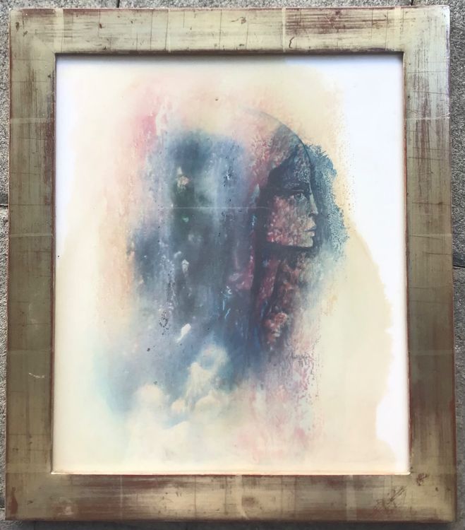 Karin HAUKE Abstrakte Gemälde von eine Damme (Gebraucht) in Root für CHF 20 – mit Lieferung auf ...