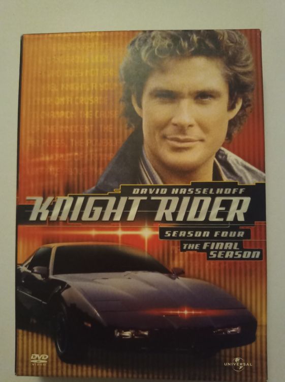 Knight Rider - Staffel 1-4 komplett DVD - David Hasselhoff (Gebraucht ...