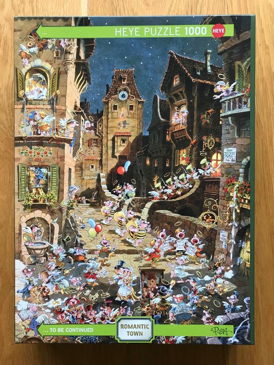 Heye Puzzle 1000 Teile Romantic Town by night | Kaufen auf Ricardo