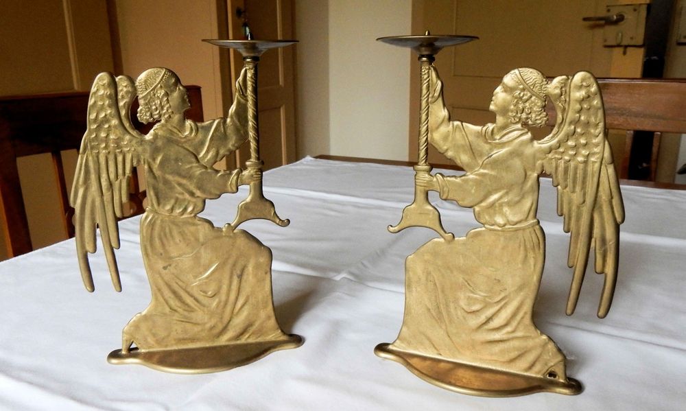 Vintage Kerzenhalter aus Messing | Kaufen auf Ricardo