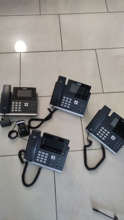 Yealink SIP-T46G IP-Telefon/ Yealink W52P Schnurlos (Gebraucht) in Bellikon für CHF 75 – mit ...