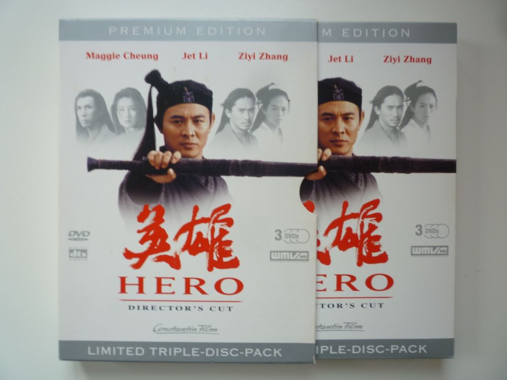 Hero - Limited Edition 3 DVD mit Jet Li | Kaufen auf Ricardo