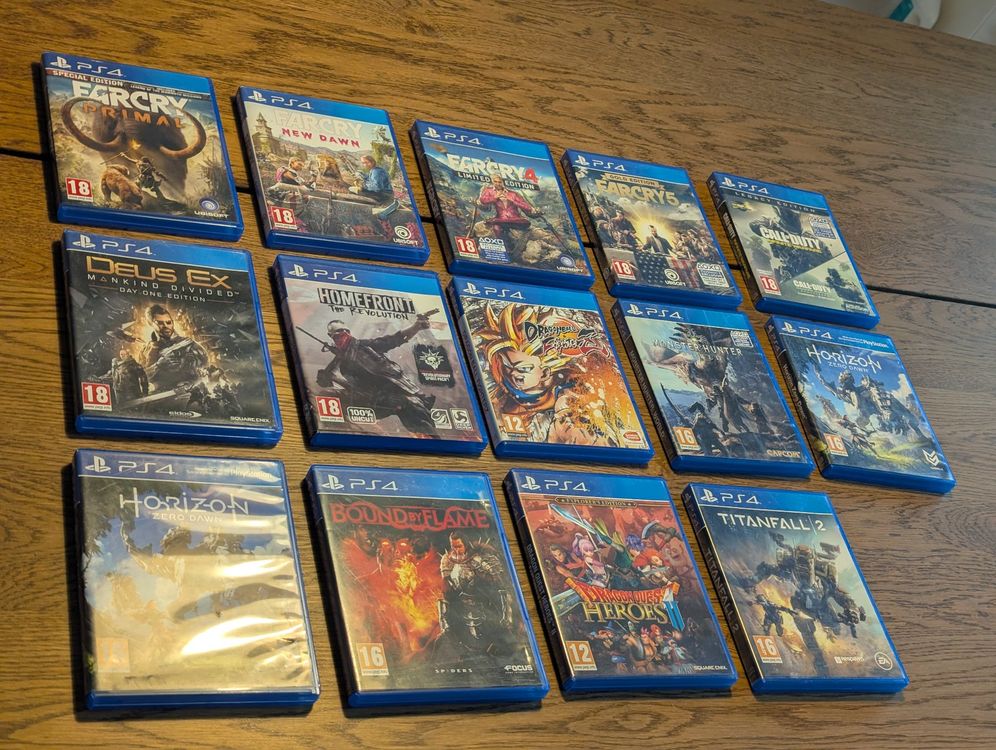 Playstation 4 Spiele Bundle (14 Spiele) (Gebraucht) in Lufingen für CHF ...