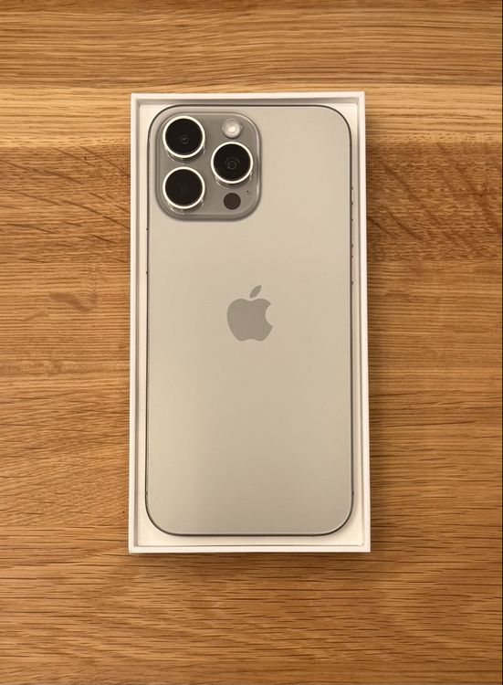 Ab CHF 1.- iPhone 16 Pro Max 256GB - 98% - Natural Titanium (Gebraucht ...