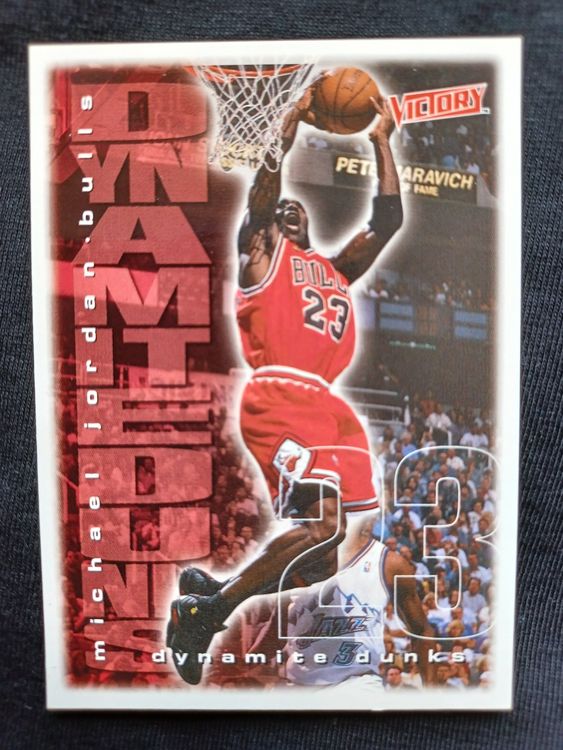 NBA Michael Jordan Dynamite Dunks Sport Card | Kaufen auf Ricardo