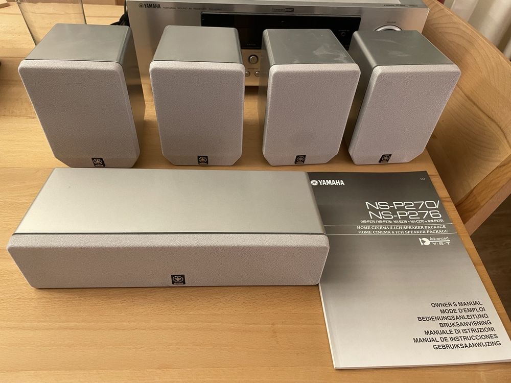 Yamaha Receiver mit Boxen + Subwoofer | Kaufen auf Ricardo
